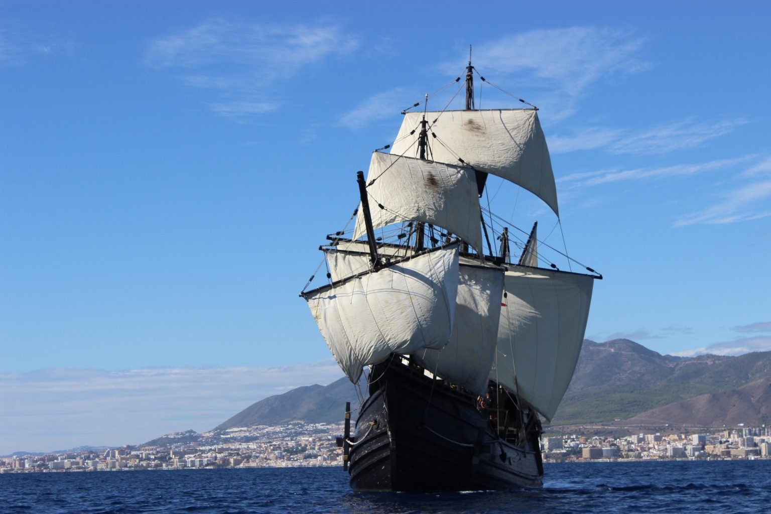 The Nao Victoria in Puerto Sherry - Puerto Sherry